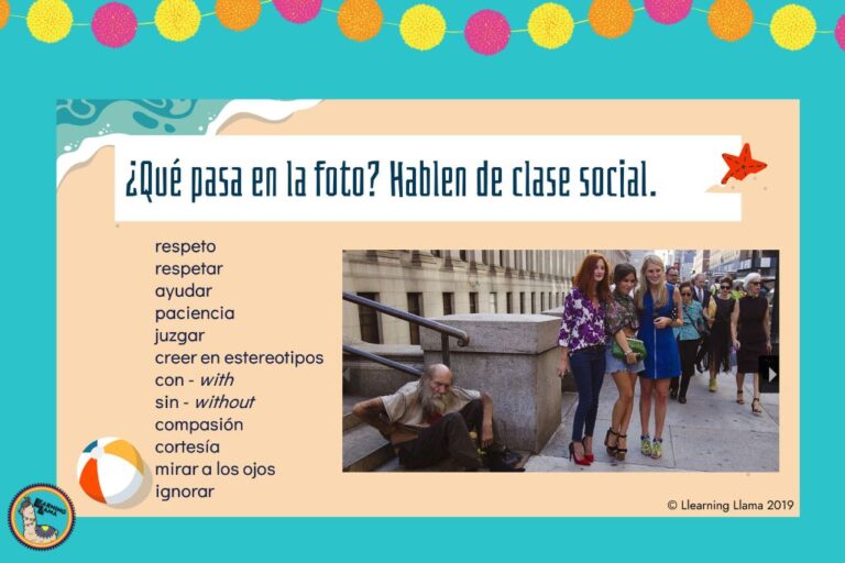 How to Teach El Delantal Blanco to High School Students - Llearning Llama