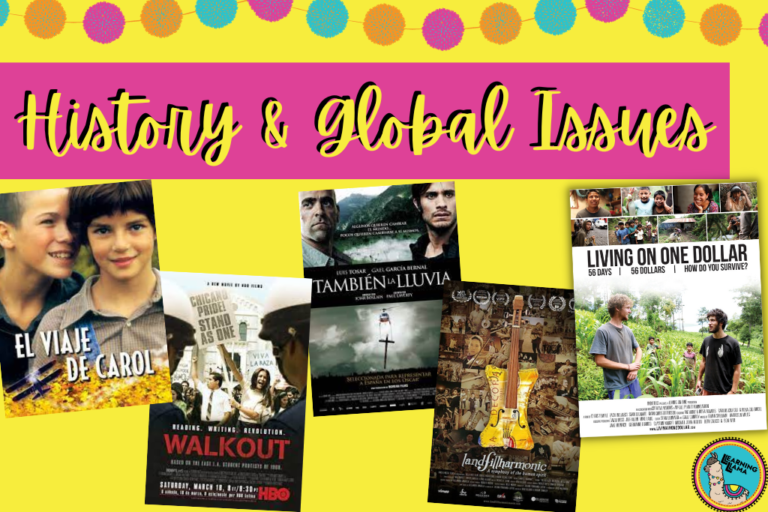 A Complete Spanish Class Movie List for High School Students ...