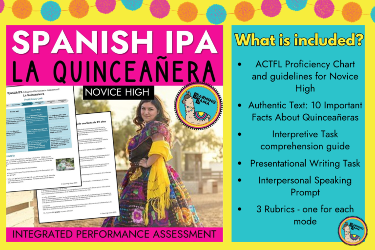 La Quinceanera in Spanish Class: Authentic Resources and Lessons ...
