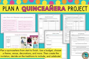 La Quinceanera in Spanish Class: Authentic Resources and Lessons ...